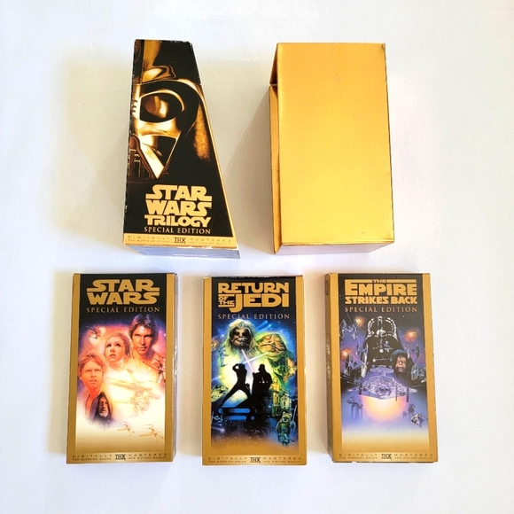 Star Wars | Other | Star Wars Vhs Collectors Trilogy Set | Poshmark